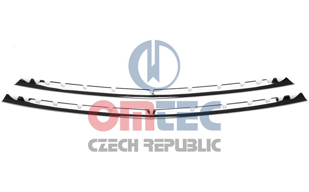 Nerez chrom lišty předního nárazníku Mercedes Vito W447 TOURER ...