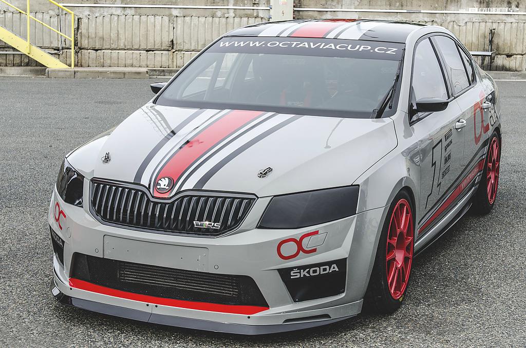 Spoiler předního nárazníku CUP pro Škoda Octavia III RS ...