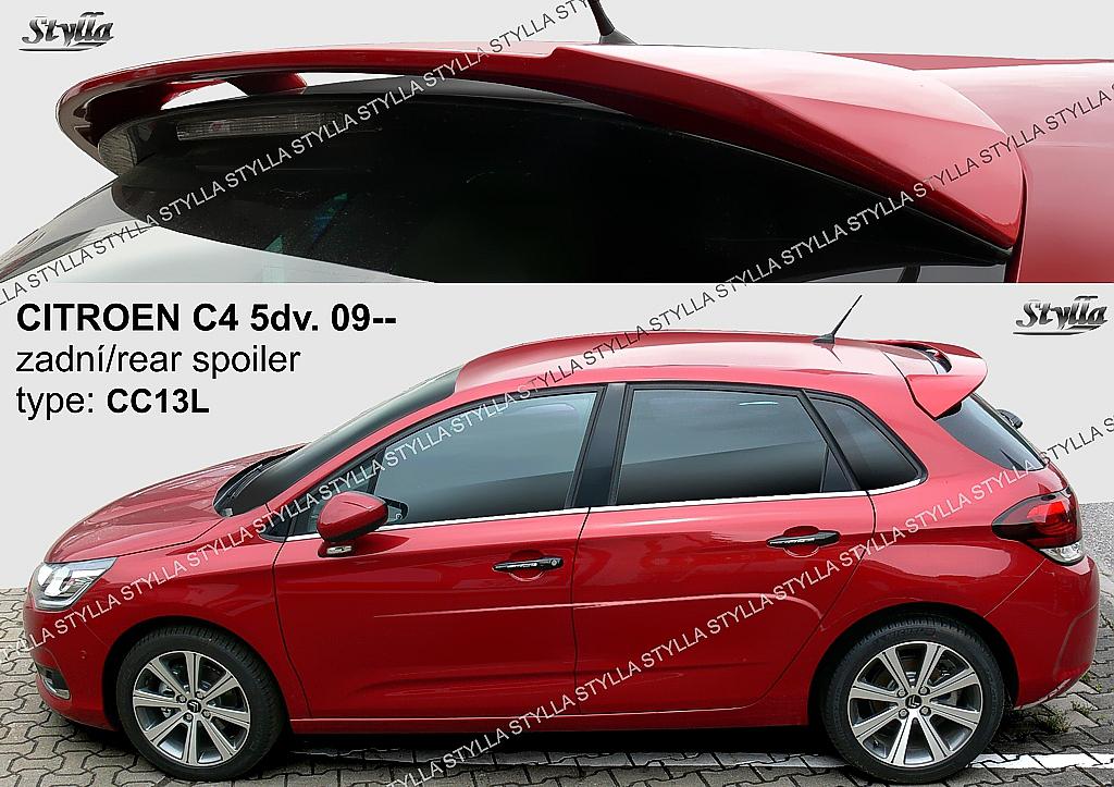 Stříška - střešní spoiler Citroen C4 5dv. - Spoilercentrum - online ...