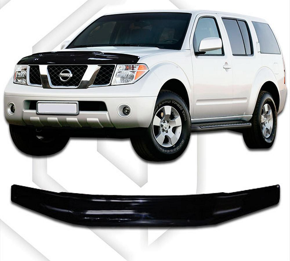 Plexi lišta přední kapoty Nissan Pathfinder - Spoilercentrum - online ...