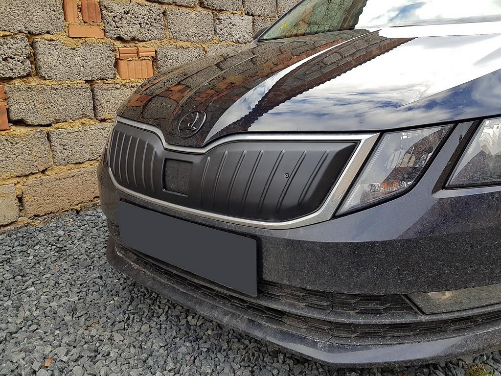 Zimní clona přední masky Škoda Octavia III facelift - Spoilercentrum ...