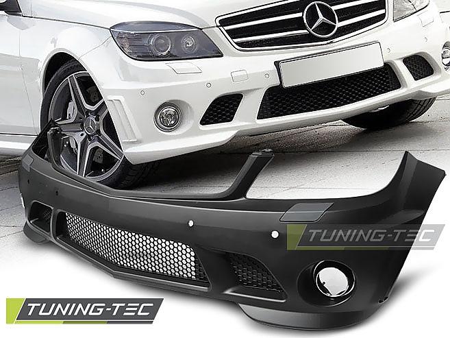 přední nárazník Mercedes-Benz W204 AMG-Look, otvory pro senzory, od r ...