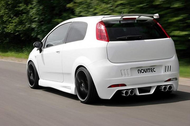 Střešní spoiler Fiat Grande Punto - Spoilercentrum - online tuning shop