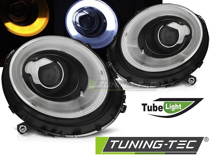Přední světla LED Tubelight BMW Mini Cooper černá - Spoilercentrum ...