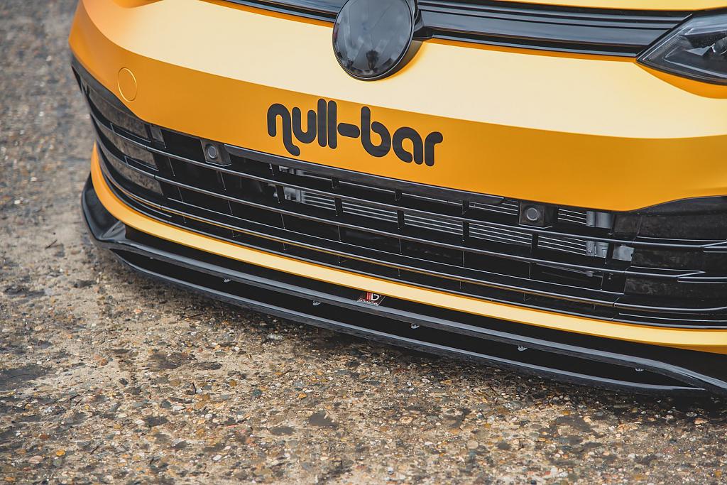 Spoiler předního nárazníku v2 VW Golf VIII - Spoilercentrum - online ...