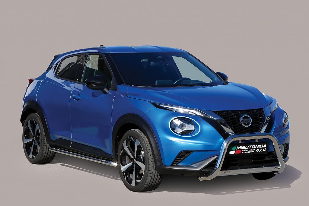 Nerezový přední ochranný rám 63mm Nissan Juke II F16 - Spoilercentrum ...