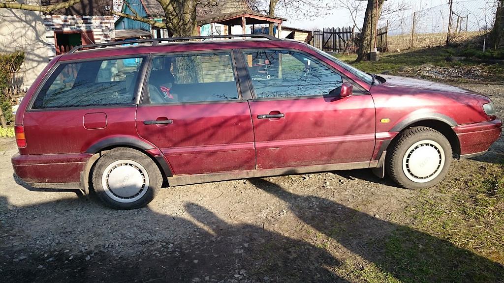 Plastové lemy blatníků Volkswagen Passat B4 Sedan - Spoilercentrum ...
