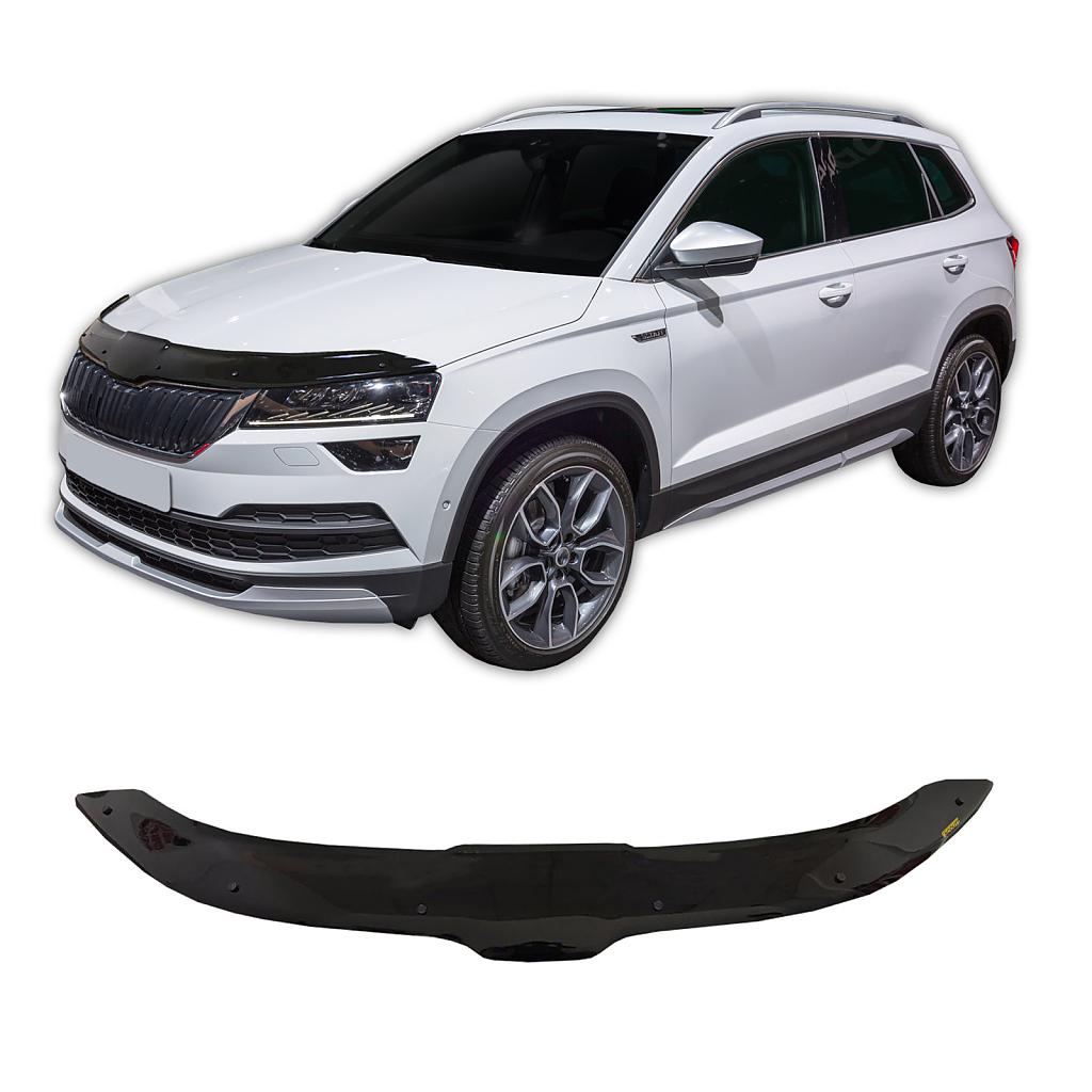 Plexi lišta přední kapoty Škoda Karoq - Spoilercentrum - online tuning shop