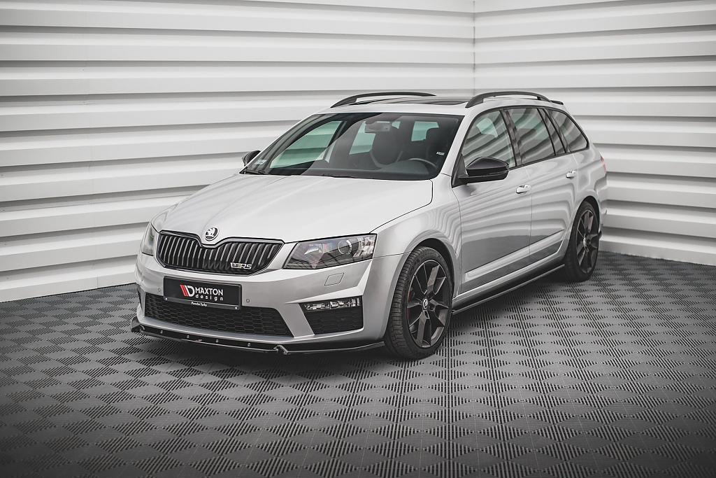 Přední spoiler nárazníku Škoda Octavia III RS - Spoilercentrum - online ...