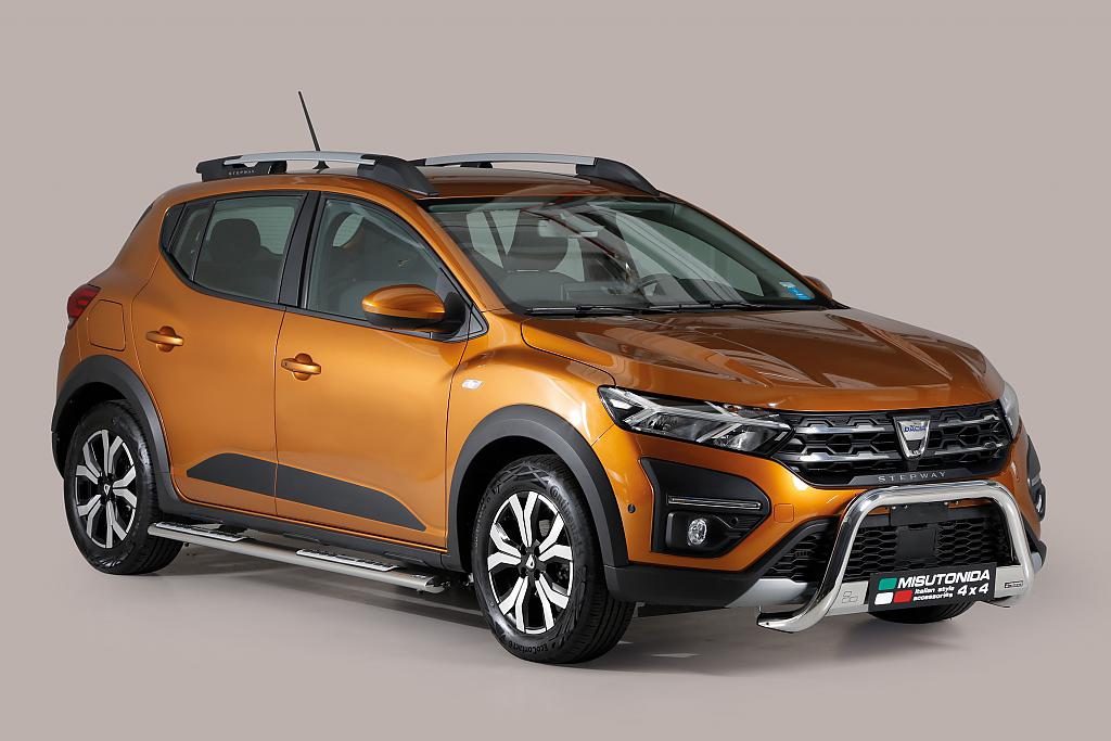 Nerez boční designové nášlapy DACIA SANDERO STEPWAY III ...