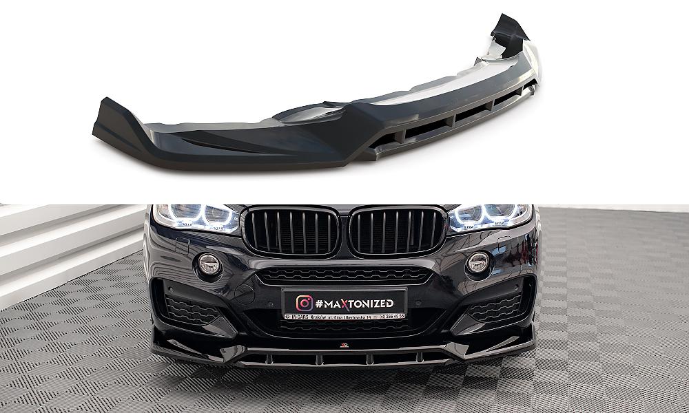 Přední spoiler nárazníku V.3 BMW X6 M-Pack F16 - Spoilercentrum ...