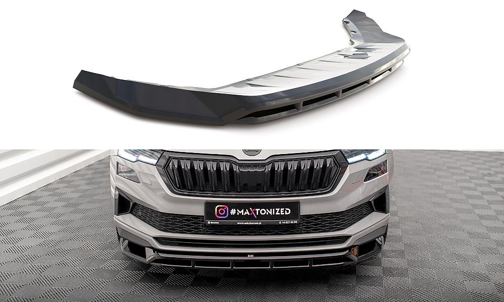 Přední spoiler nárazníku Škoda Karoq Sportline Mk1 Facelift ...