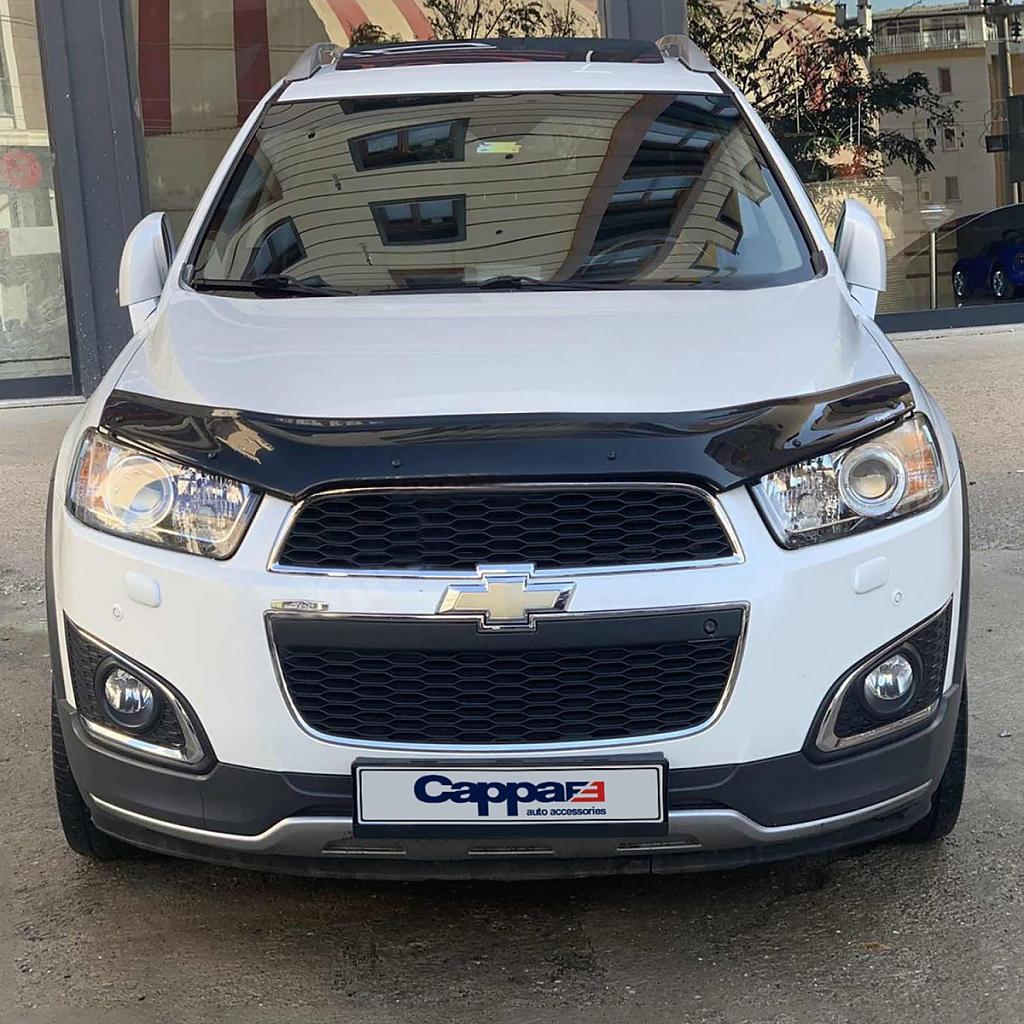 Plexi lišta přední kapoty Chevrolet Captiva - Spoilercentrum - online ...