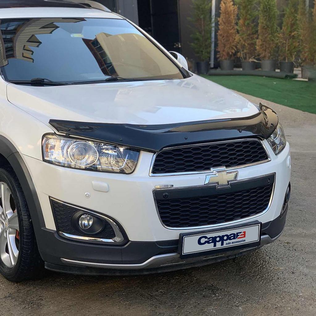 Plexi lišta přední kapoty Chevrolet Captiva - Spoilercentrum - online ...