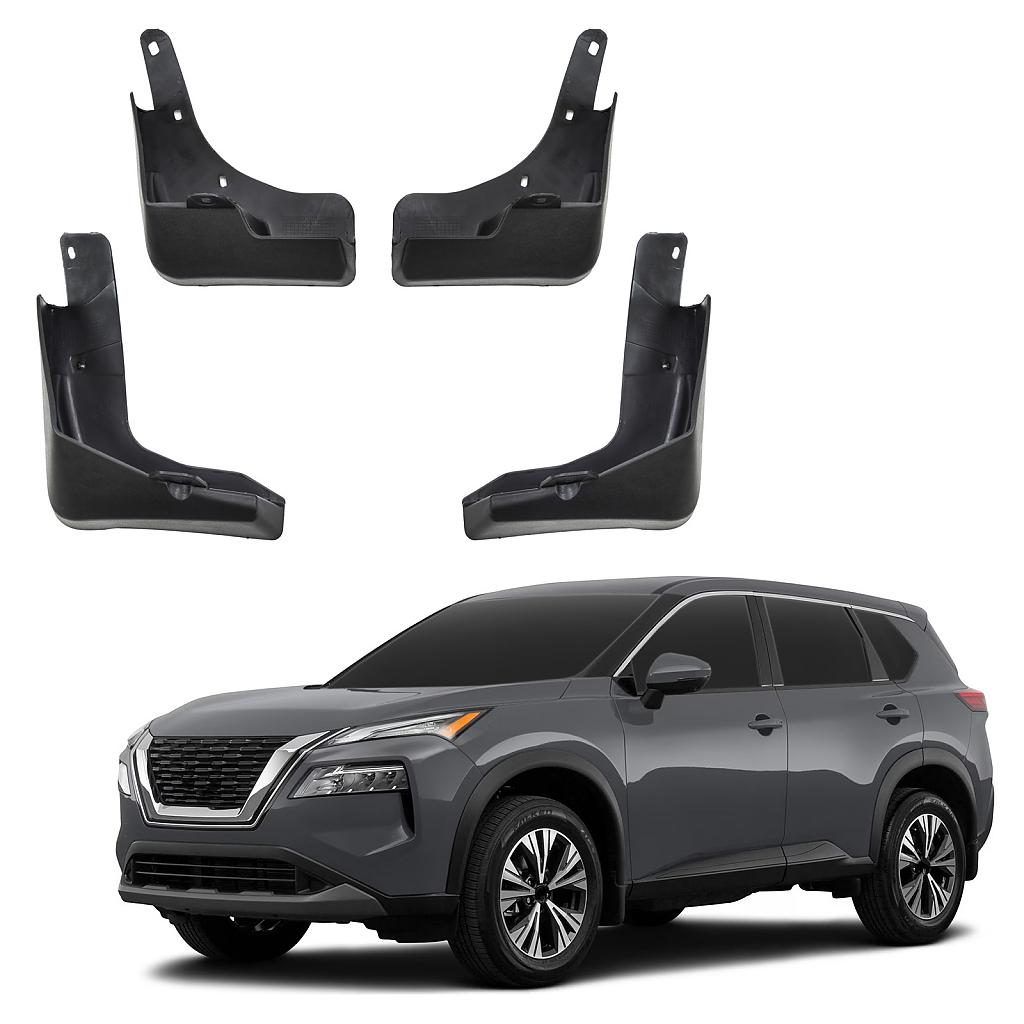 Lapače nečistot - zástěrky Nissan X-Trail T32 set 4 kusů - přední ...