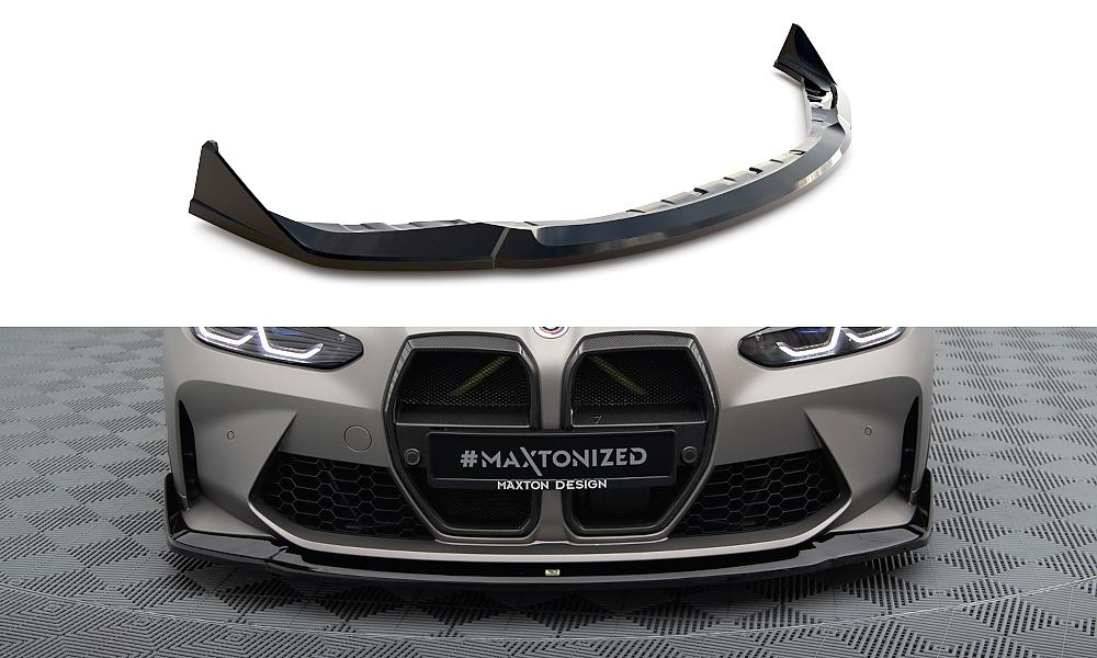 Přední spoiler nárazníku V.4 CSL Look BMW M4 G82 / M3 G80 ...