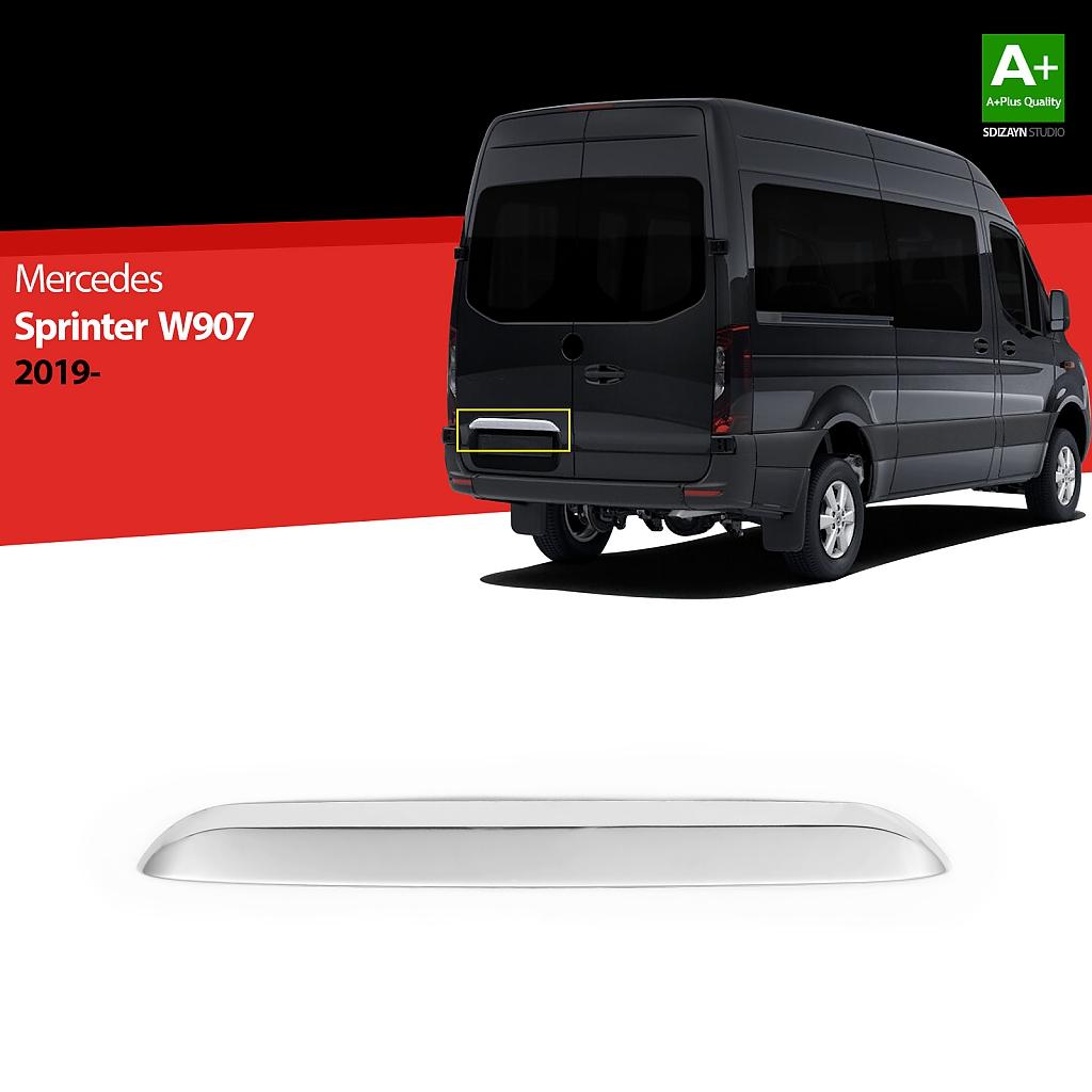 Nerez dekorační lišta nad SPZ Mercedes Sprinter W907 - Spoilercentrum ...
