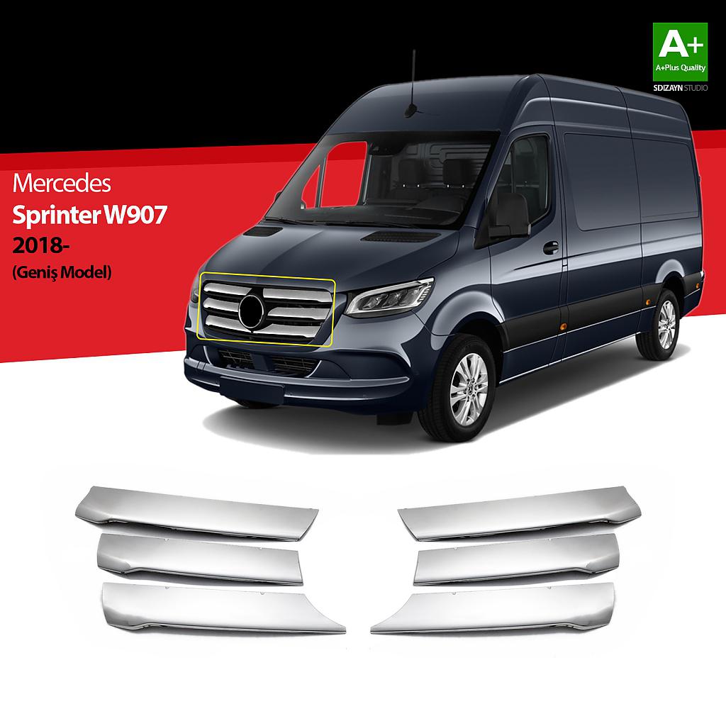 Nerez lišty masky Mercedes Sprinter W907 - Spoilercentrum - online ...