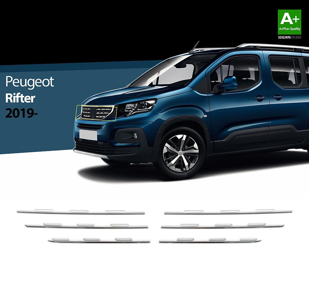 Nerez lišty masky Peugeot Rifter - Spoilercentrum - online tuning shop