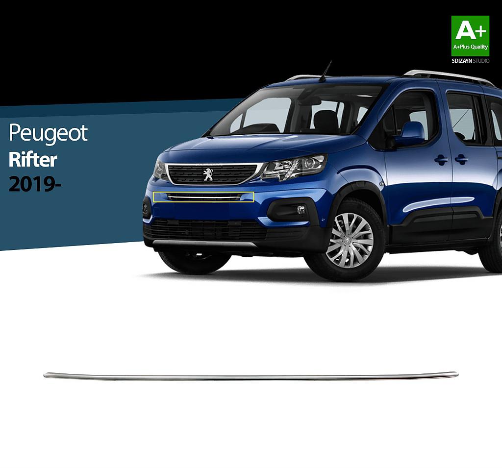 Nerez lišta předního nárazníku Peugeot Rifter - Spoilercentrum - online ...