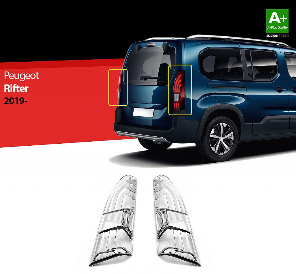 Nerez rámečky zadních světel Peugeot Rifter - Spoilercentrum - online ...