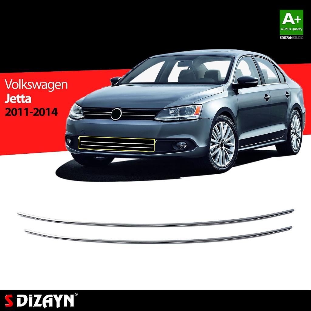 Nerez lišty nárazníku Volkswagen Jetta A6 - Spoilercentrum - online ...