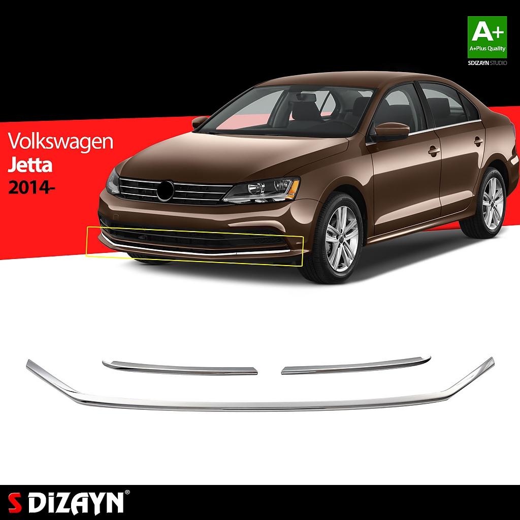 Nerez lišty nárazníku Volkswagen Jetta A6 FL - Spoilercentrum - online ...