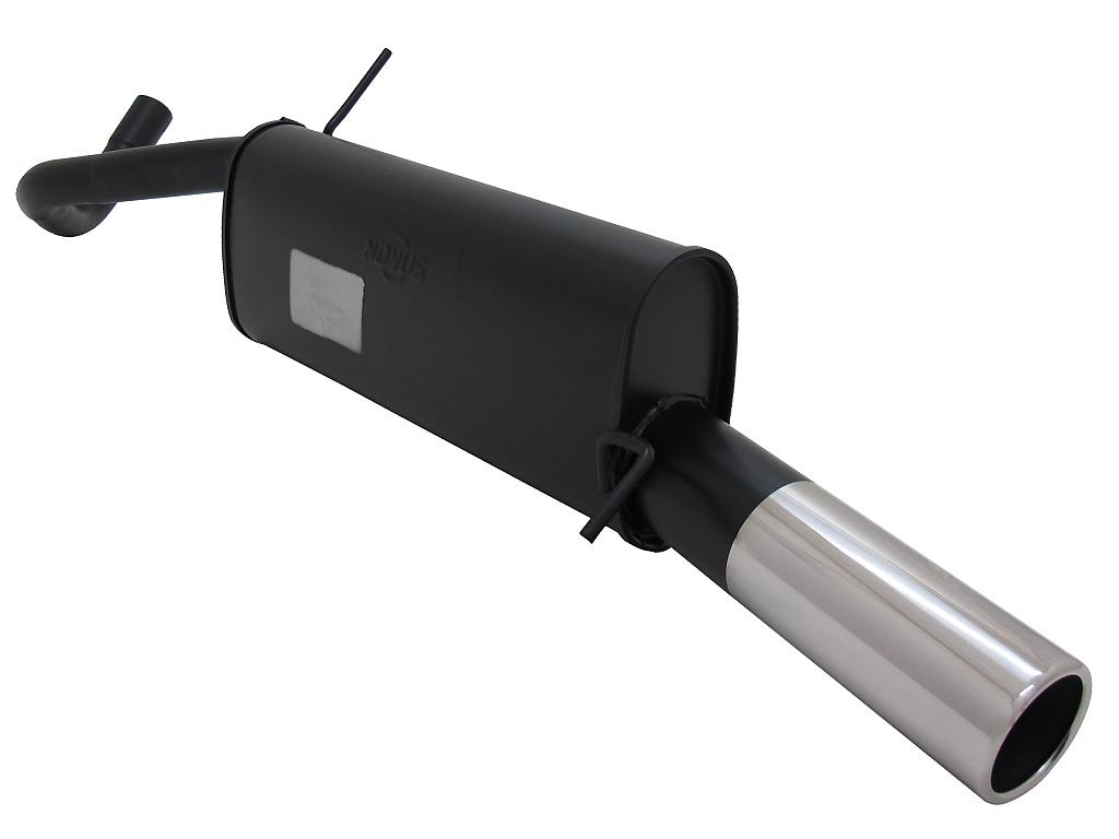 Sportovní výfuk Novus Volkswagen Polo 6R 1x 90mm - Spoilercentrum - online tuning shop