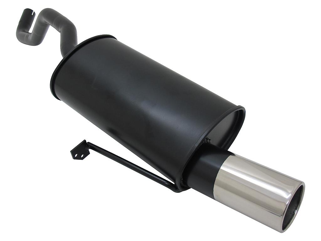 Sportovní výfuk Novus Renault Clio III 1x90mm - Spoilercentrum - online ...