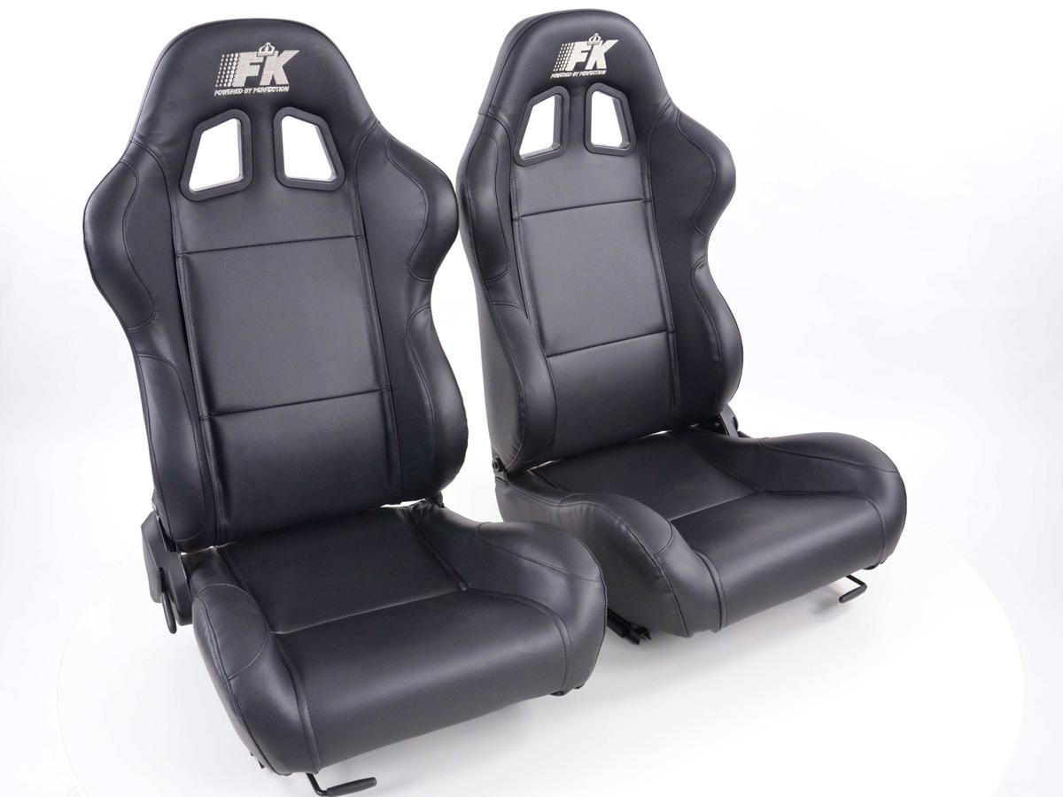 Sportovní sedačky FK Automotive Boston černé - Spoilercentrum - online ...