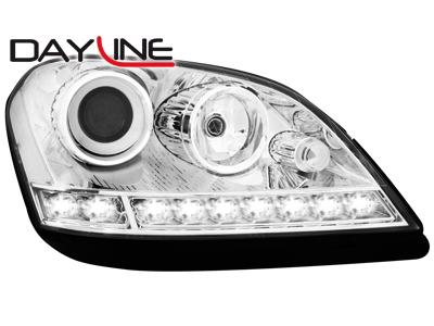 Přední světla Devil Eyes Mercedes W164 - Spoilercentrum - online tuning ...