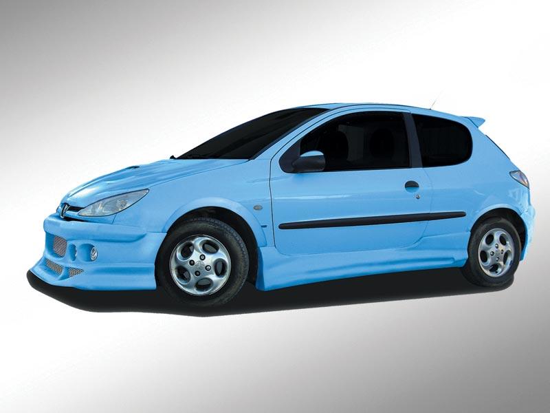 Body kit Earth Peugeot 206 - Spoilercentrum - online tuning shop