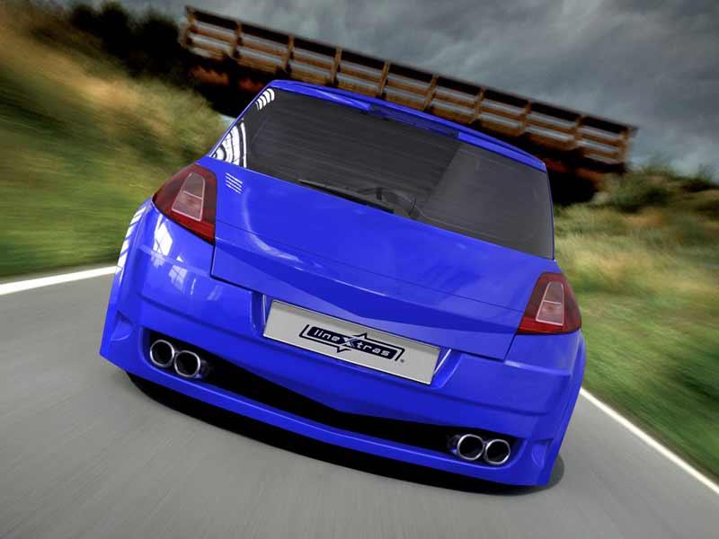 Body kit B - Wild Renault Megane II facelift - Spoilercentrum - online ...