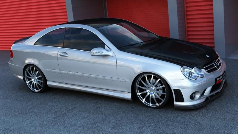Body kit Mercedes CLK W209 AMG Look - Spoilercentrum - online tuning shop