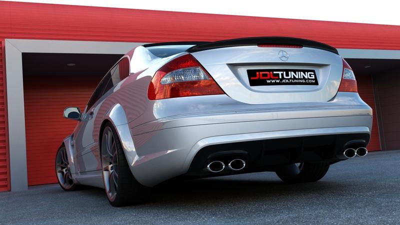 Body kit Mercedes CLK W209 Black Series - Spoilercentrum - online ...