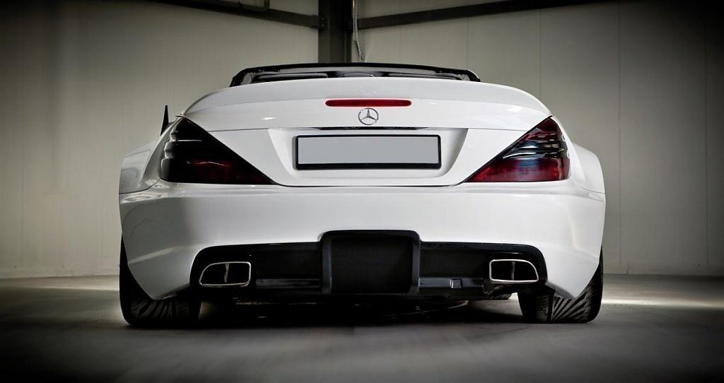 Body kit Mercedes SL R230 AMG Black Series - Spoilercentrum - online ...