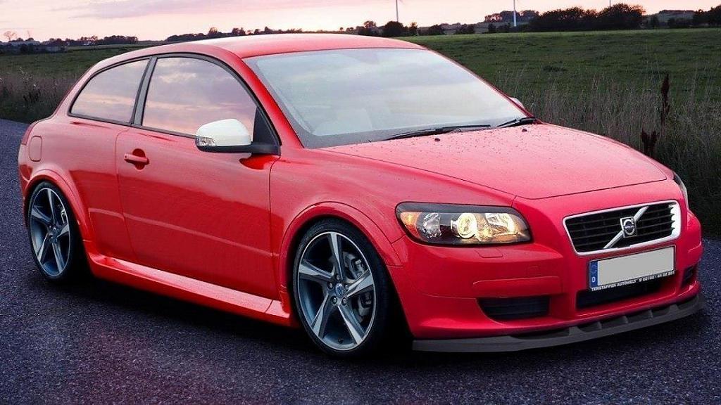 Spoiler předního nárazníku Volvo C30 - Spoilercentrum - online tuning shop