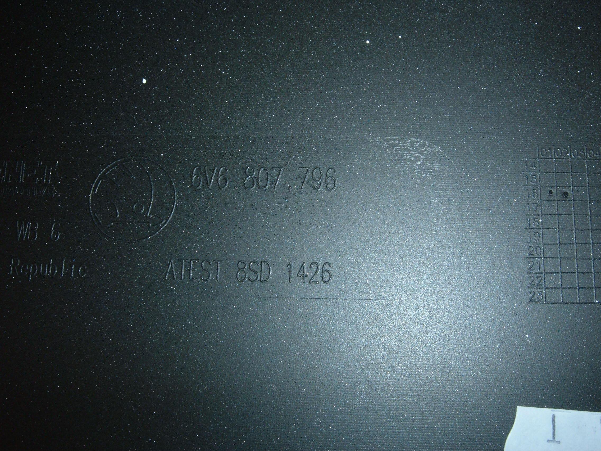 Spoiler zadního nárazníku-difuzor Monte Carlo Fabia III hatchback ...