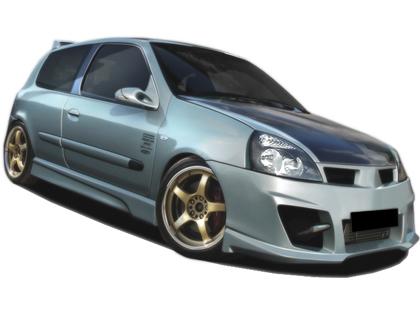 Body kit Renault Clio III - Kombat Evolution - Spoilercentrum - online ...